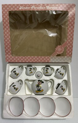 Reutter Porcelain West Germany Kinder Porzellan Service Child's Tea Set ...