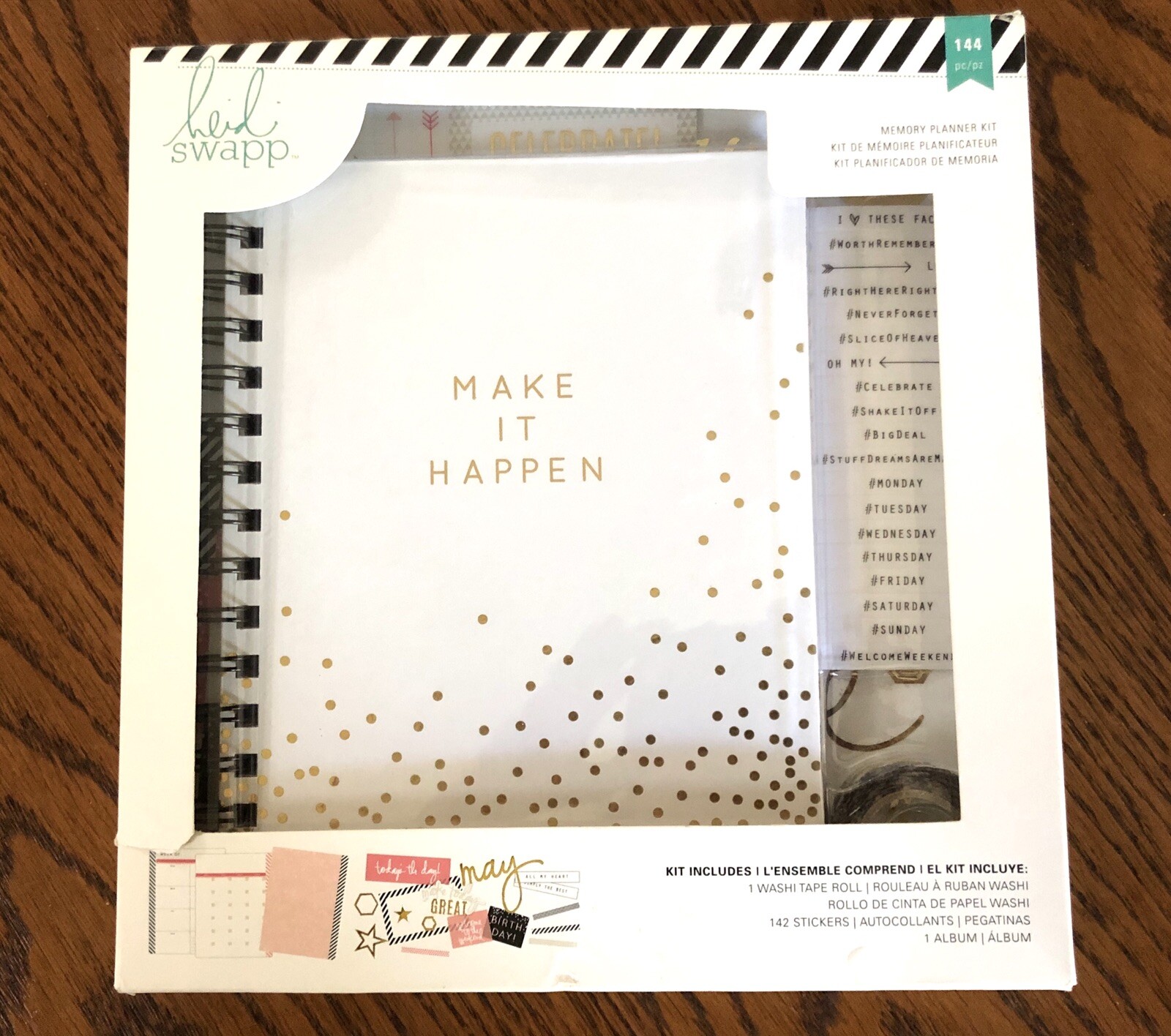 HEIDI SWAPP 144 Piece Memory Planner KIT UNDATED NEW | eBay