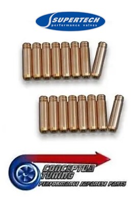 SUPERTECH Uprated Bronze Valve Guides x 16 - For S13 200SX CA18DET | eBay