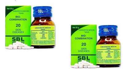 🌿 SBL Bio-Combination 20 for Skin Diseases & Acne Relief | Pack of 2 ...