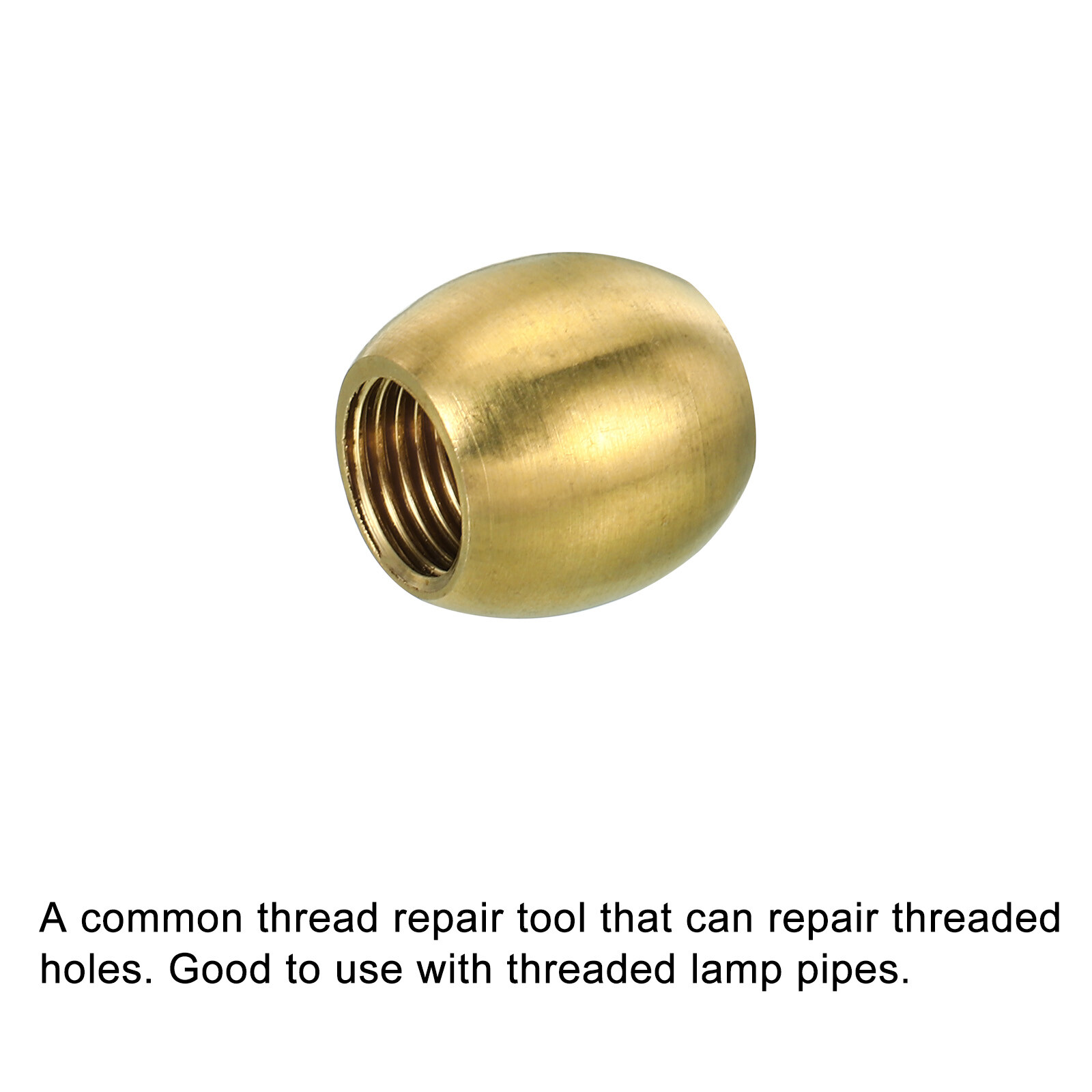 5pcs M10 Lamp Pipe Brass Coupling Threaded Lamp Rod Coupler Light ...