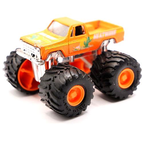 🔥Vintage 1987 Road Champs Heatwave Monster Truck Orange 80s Pickup🔥 | eBay