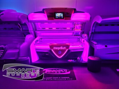 MegaSun 8000 Sunbed LED light display Hybrid tanning bed Sun Bed | eBay UK