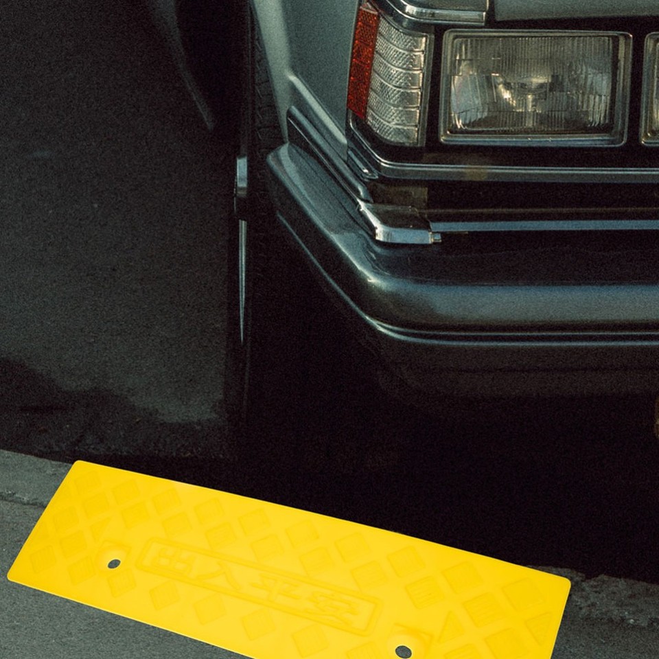 2 Pcs Car Sill Mat Driveway Rubber Ramp Vehicle Wheel Ramps Bump for | eBay