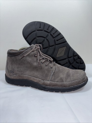 Born Nigel Men’s 9M Brown Leather Lace-Up Chukka Ankle Boots Rugged ...