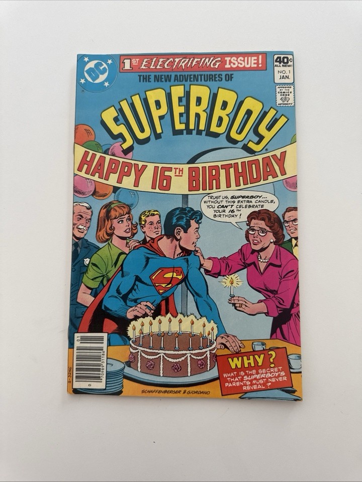 THE New Adventures of Superboy #1 FIRST ISSUE Jan. 1980 - Lot of 3 ...