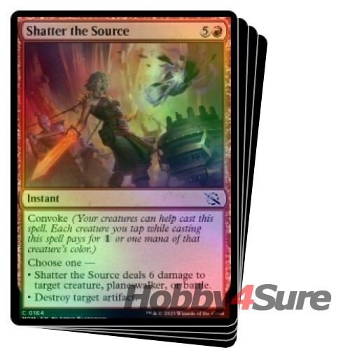 Foil Shatter The Source X4 M/NM Magic: The Gathering MTG March Of The ...
