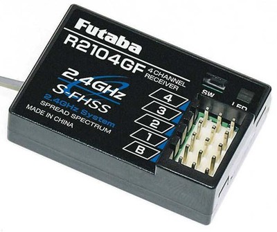 NEW Futaba 4-Channel 2.4GHz S-FHSS Receiver 2PL 3PL 4PL R2104GF | eBay