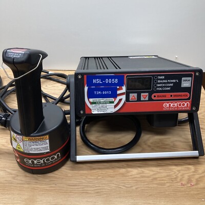 2017 Enercon Super Seal Jr. Cap Sealer - LM5070-01 | eBay