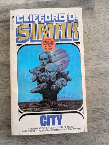 City by Clifford D. Simak Ace Books 1976 Vintage Paperback Science ...
