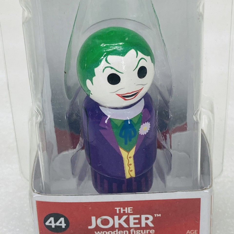 BRAND NEW‼ Pin Mate Justice League THE JOKER #44 Wooden Figure 2016 DC ...