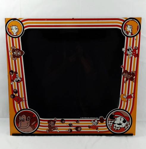 VTG Original Donkey Kong 1981 Nintendo Arcade Bezel Screen Mario ...