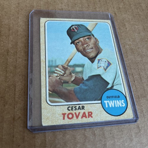 1968 Topps CESAR TOVAR #420 Minnesota Twins Vintage Baseball Card (good ...