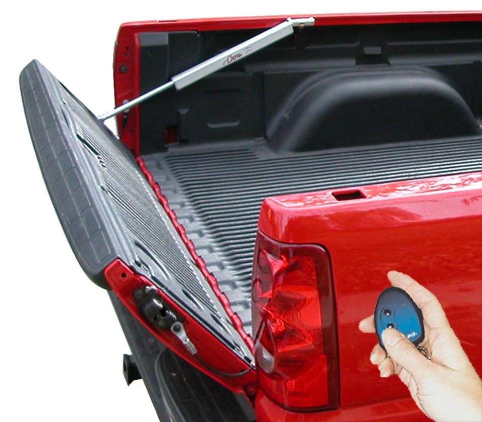 Power pickup truck tailgate lift assist & lock for limited mobility ...