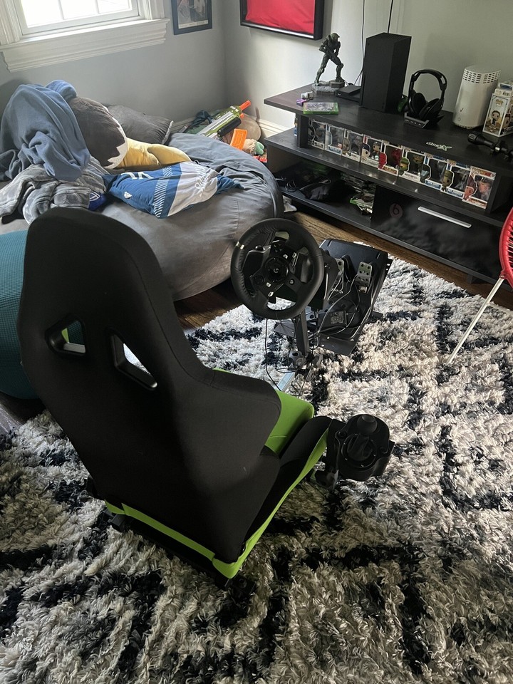 Gaming Car Racing Setup | eBay
