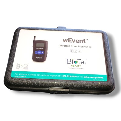 Biotel Heart wEvent Wireless Event Monitor Cardio Net Life Watch New | eBay