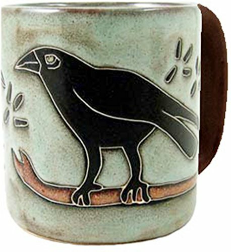 COFFEE CUP Tea Hot Chocolate Cup Raven Bird Design 16 Oz MARA for sale ...