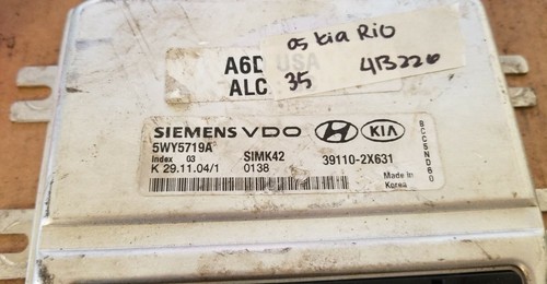 39110-2X631 ecm ecu computer 2005 Kia Rio | eBay