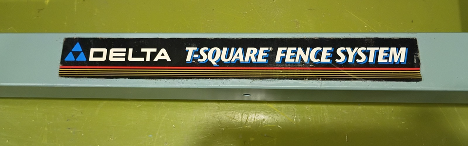 Delta Table Saw 36-600 T-SQUARE Rip Fence Very Nice | eBay