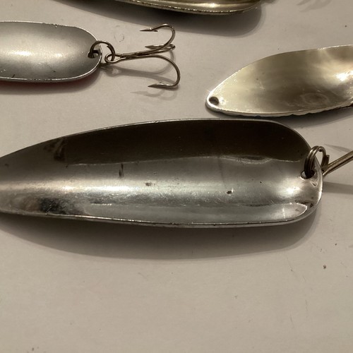 Lot Of 4 Fishing Spoon Lures Lure Spoons | eBay