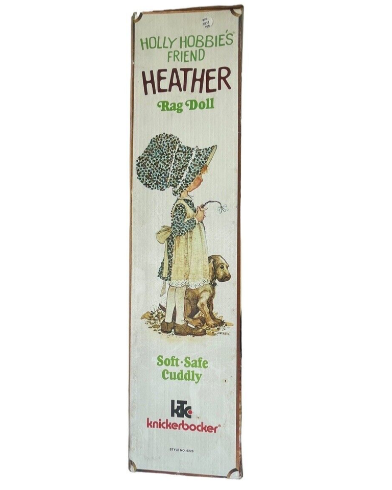 Holly Hobbie Vintage Friend Heather Rag Doll Knickerbocker 33" in ...