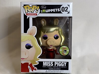 FUNKO SDCC 2013 THE MUPPETS MISS PIGGY METALLIC POP Limited 480 Made ...