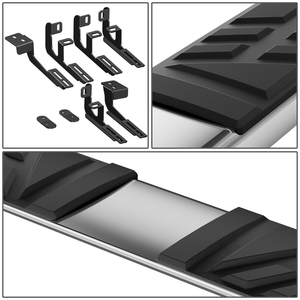 For 10-16 GMC Acadia Denali 6.5" Premium Running Boards Side Step Pedal ...