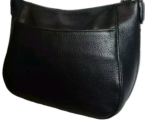 BRIGHTON YOUR BAG BLAKE BLACK ORGANIZER SHOULDER BAG HANDBAG PURSE ...