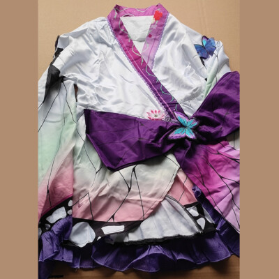 Butterfly Pattern Kimono Dress Set with Headdress | eBay
