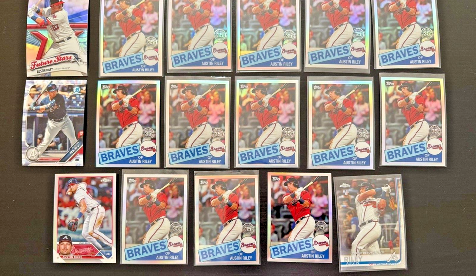 Austin Riley Rookie Lot 23 Cards Atlanta Braves | eBay
