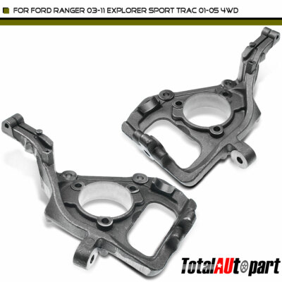 2Pcs Steering Spindle Knuckle Front Driver Side for Ford Ranger 01-11 ...