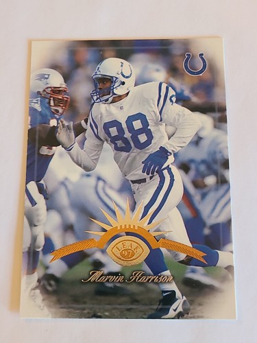 1997 LEAF MARVIN HARRISON #142 INDIANAPOLIS COLTS | eBay