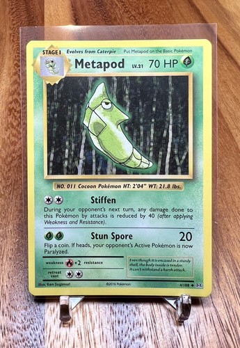 Metapod 4/108 Evolutions XY Uncommon Pokemon Card NM | eBay