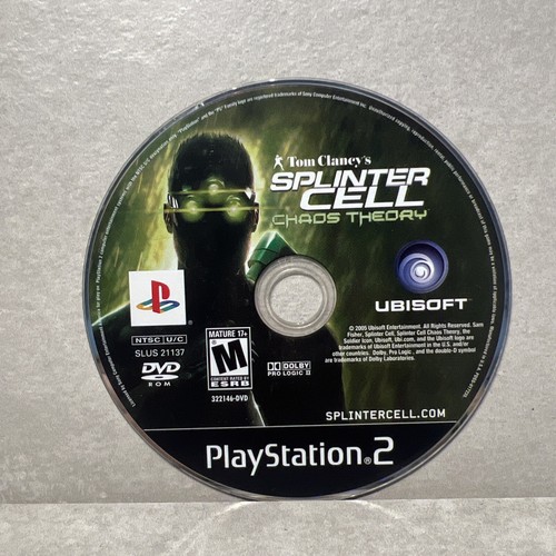 Tom Clancy's Splinter Cell Chaos Theory (Sony PlayStation 2) Disc Only ...