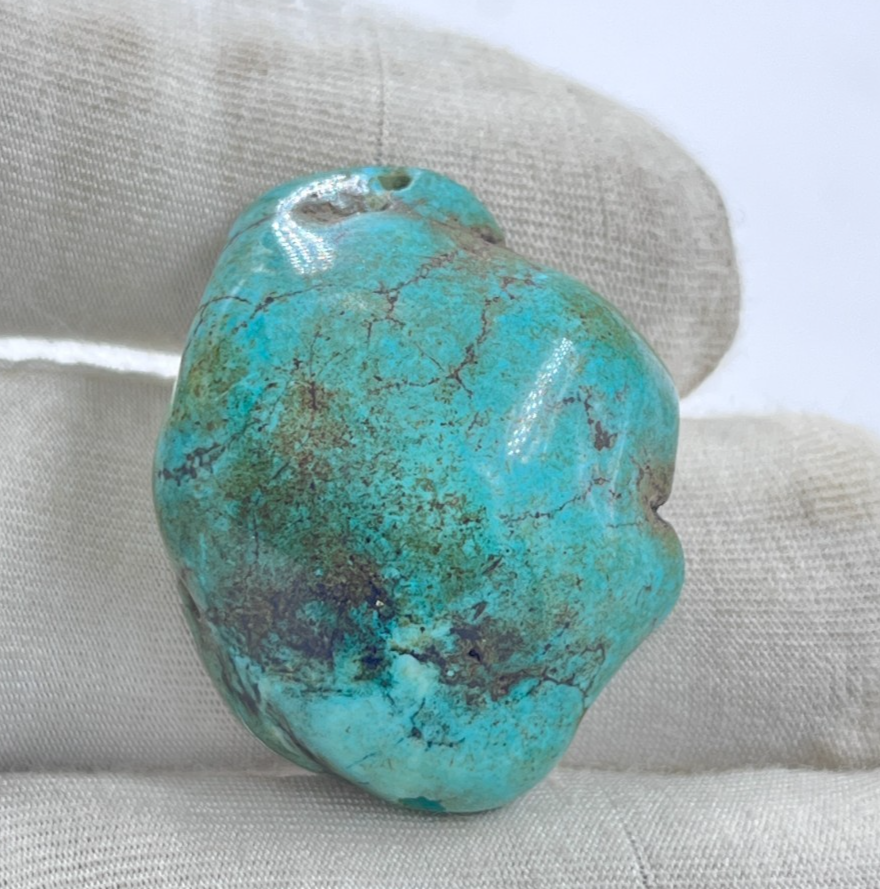 Web Turquoise Cabochon, 59 CT, Rough Blue Turquoise Gemstone For ...