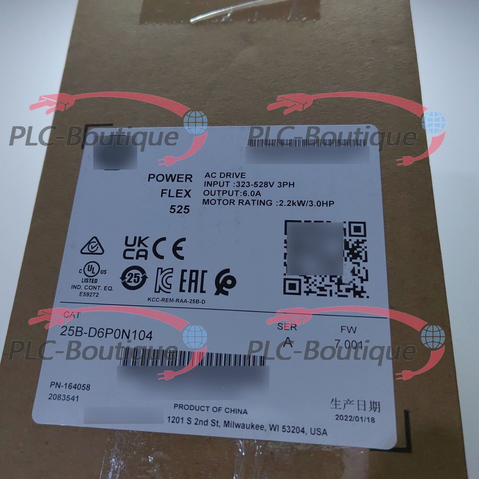 NEW AB 25B-D6P0N104 /A 525 2.2kW 3Hp 25BD6P0N104 | eBay