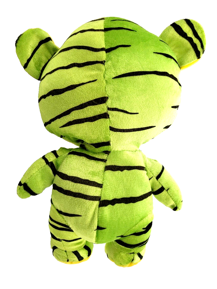 Carnival Prize Tigers Plush LOT of 2 Toys Green Yellow Tigger & Blue ...