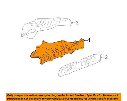 GM OEM 10-15 Captiva Sport Exhaust System Manifold-Exhaust Manifold ...