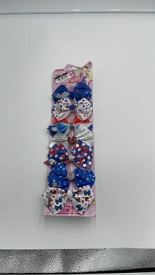 Nickelodeon Jojo Siva 7 Piece Hair Bow Set | eBay
