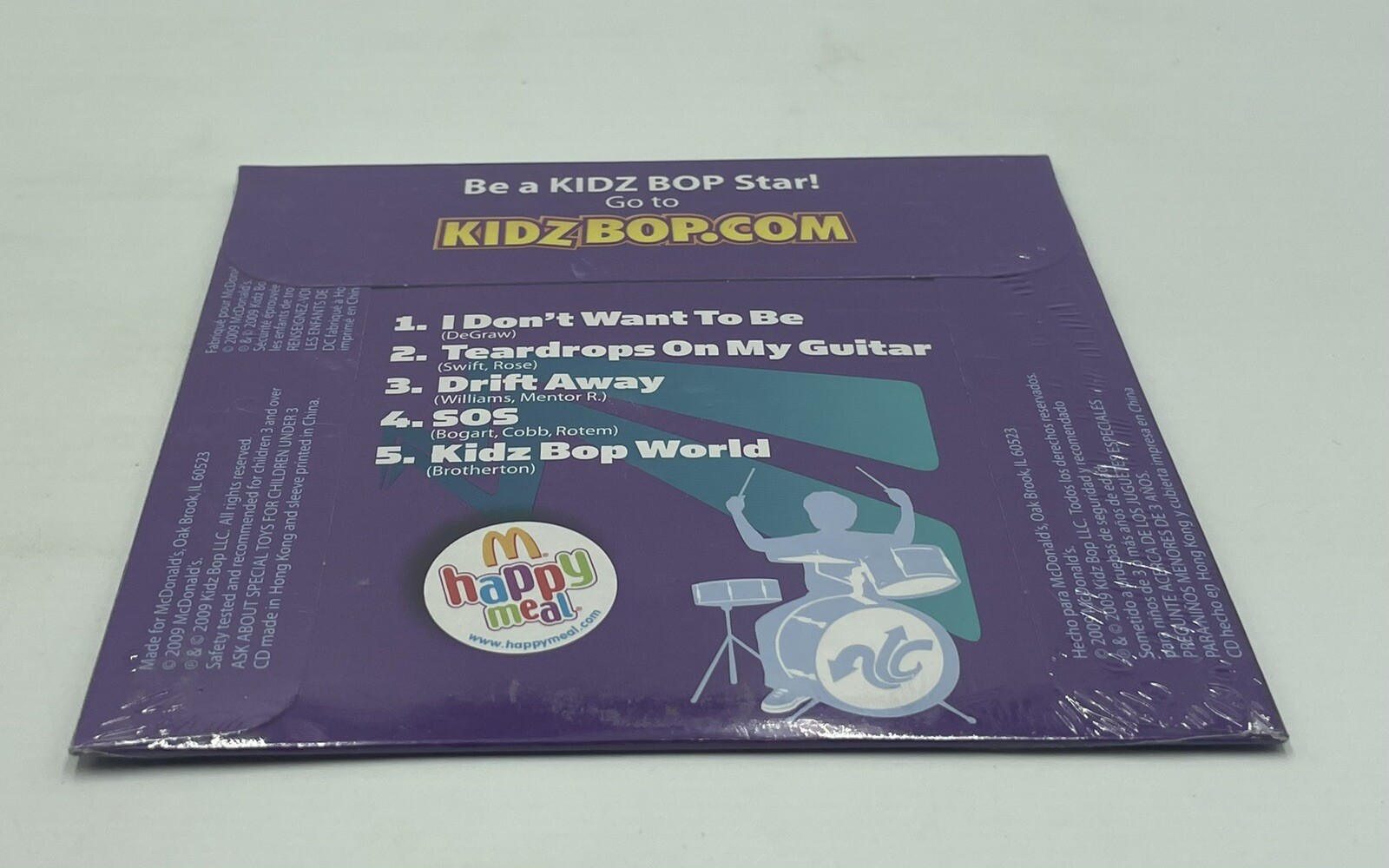 Kidz Bop 6 CD McDonalds Happy Meal 2009 Sung By Kids For Kids *New ...