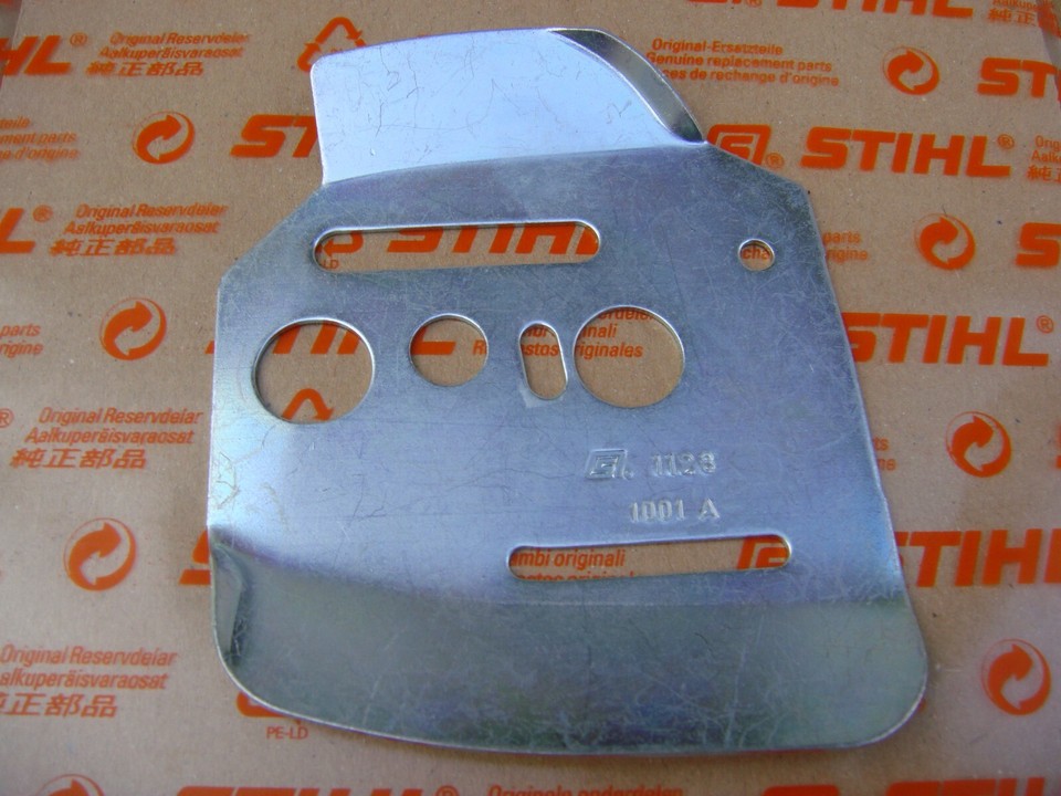GENUINE STIHL MS461 MS461-R CHAINSAW BAR GUIDE PLATE - NEW TAKE OFF | eBay