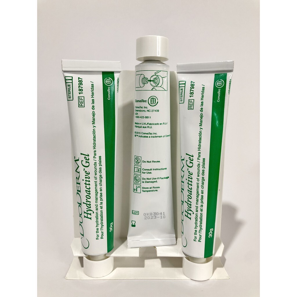 Convatec DouDerm Hydroactive Sterile Wound Gel Home Healthcare 30g x 3 ...