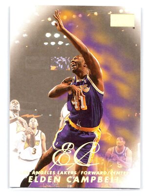 1999 Skybox Premium #39 Elden Campbell Los Angeles Lakers | eBay