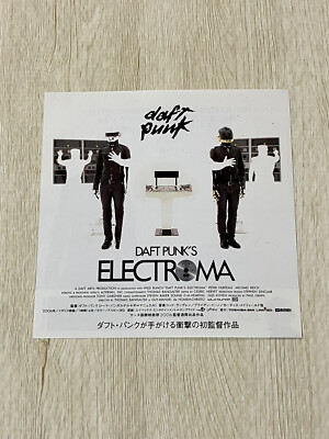 daft punk electroma Shibuya TOKYO Japan Movie Flyer 2007 | eBay