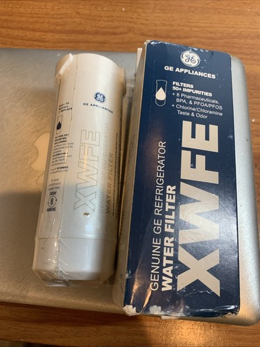 Genuine GE XWFE Refrigerator Water Filter - White OEM original No Chip ...