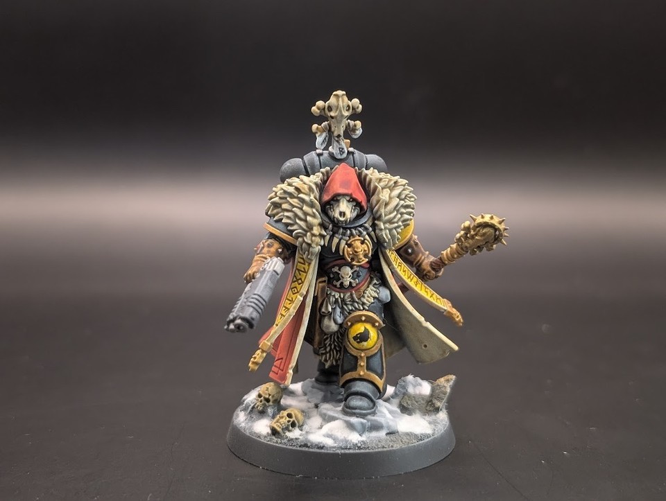 Space Wolves Wolf Priest Pro Painted Warhammer 40k Game Ready & Ready ...