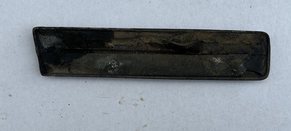 PORSCHE 944 968 REAR LEFT RUBBING STRIP SIDE PANEL TRIM 93155914100 ...