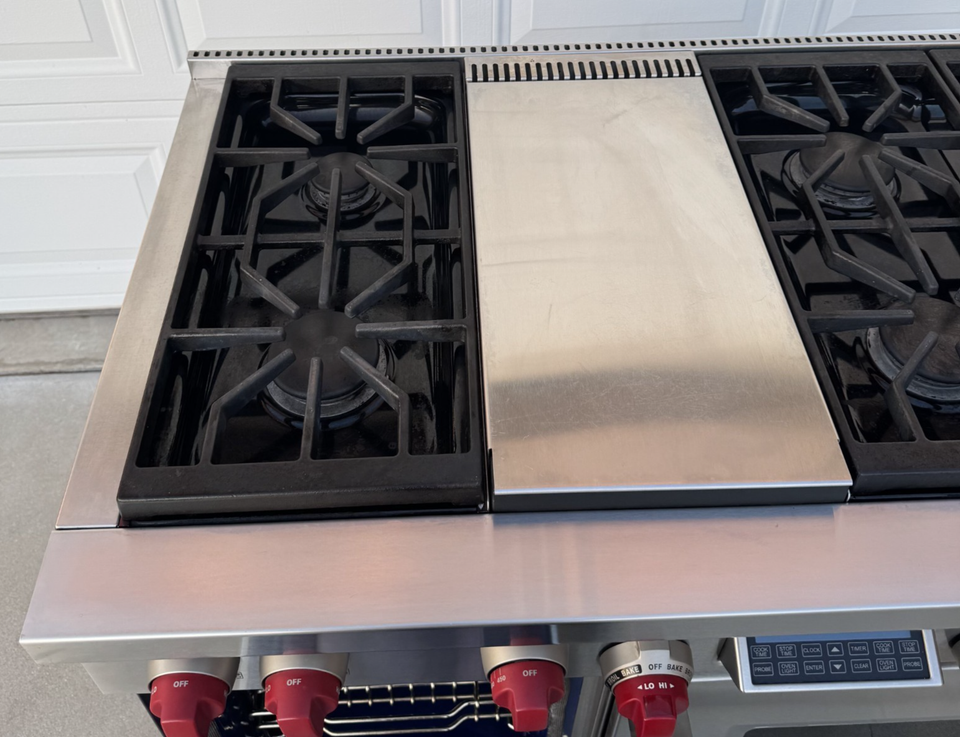 48” Wolf Dual Fuel Range DF486G (Used Natural Gas) | eBay