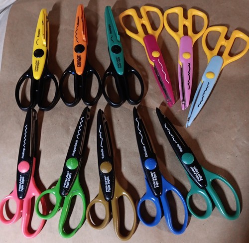 Lot of 11 Fiskars Paper Edgers/Corner Scissors Paper Crafting and ...