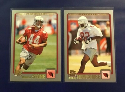 2001 Topps #317 #362 MICHAEL STONE & BOBBY NEWCOMBE ROOKIE Lot 2 ...